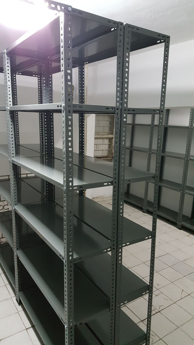 Çelik Raf Sistemleri - Gri Raf Sistemleri - Endüstriyel ve Depo Rafları