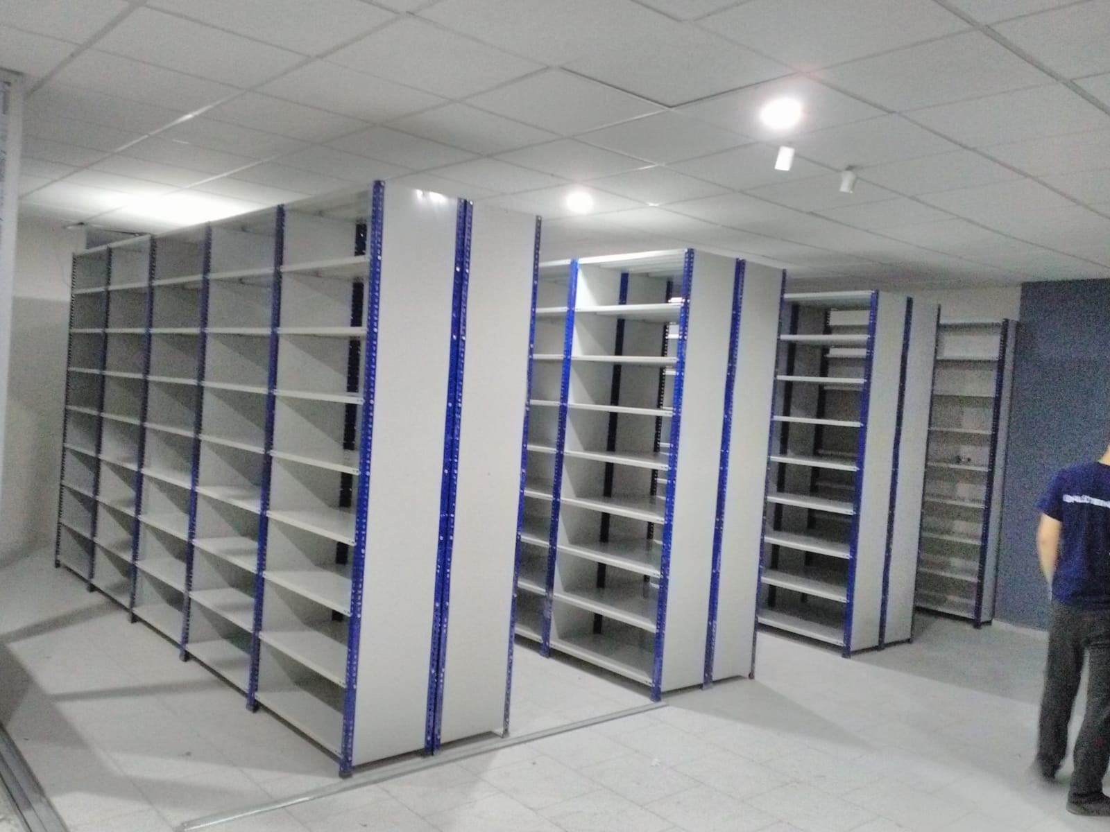 Çelik Raf Sistemleri - Gri Raf Sistemleri - Endüstriyel ve Depo Rafları