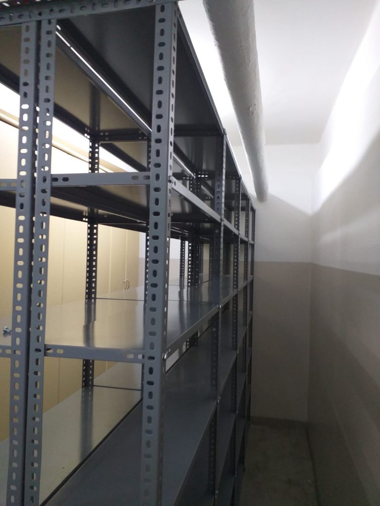 Çelik Raf Sistemleri - Gri Raf Sistemleri - Endüstriyel ve Depo Rafları